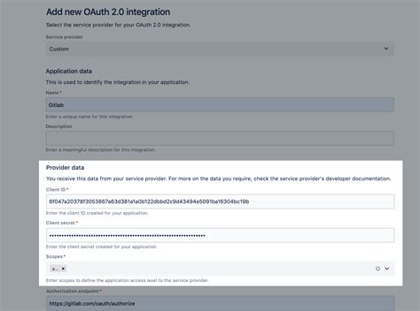 Linking Gitlab Accounts Administering Jira Applications Data Center And Server 820