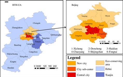 Figure 1 From Characterizing The Polycentric Spatial Structure Of Beijing Metropolitan Region Figure 1 From Characterizing The Polycentric Spatial Structure Of Beijing Metropolitan Region
