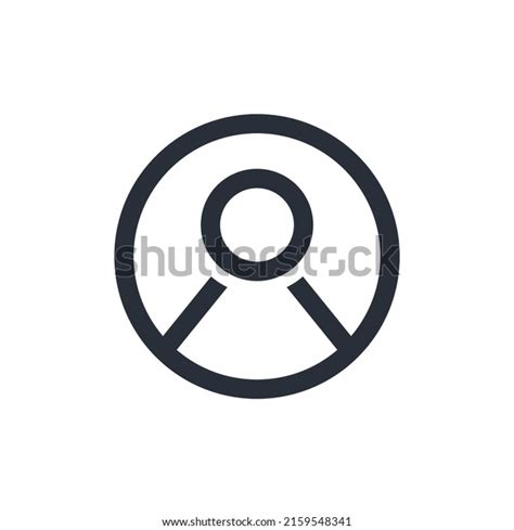 Botón redondear con una representación esquemática vector de stock libre de regalías