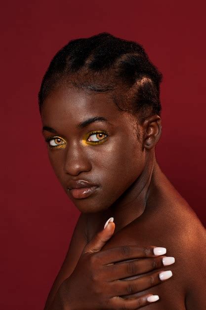 Free Photo Person With Fantasy Iris Color