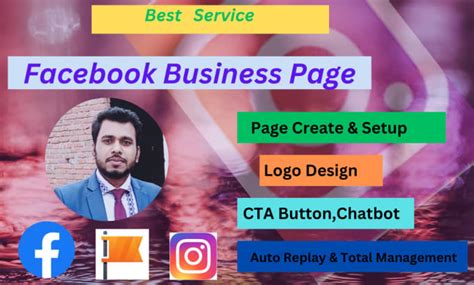 Do Professional Facebook Business Page Create And Setup Logo And Cover Design By Sadikhasan677