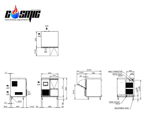 Hoshizaki Fm 150ke Flake Ice Production Machine Cosmicvn