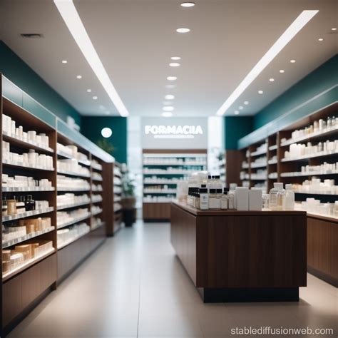 Pharmacy Storefront Scene Stable Diffusion Online