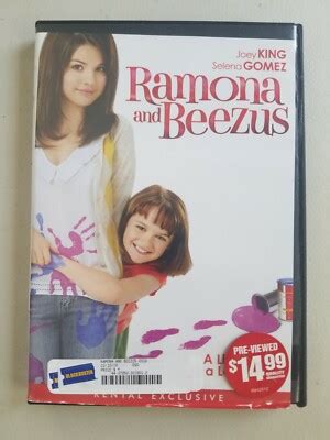 Ramona And Beezus Dvd 2010 Rental Exclusive Blockbuster Video Case