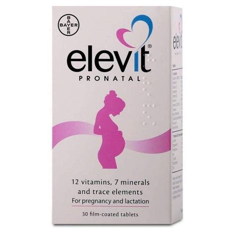 Elevit Pronatal Prenatal And Postnatal Multivitamin For Pregnancy And La Pk