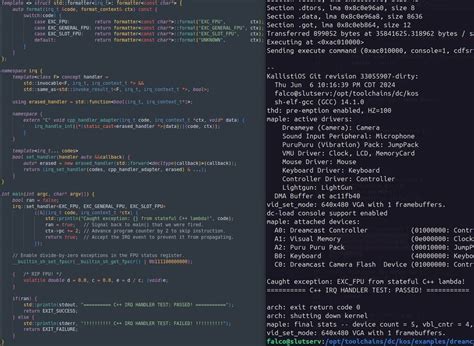 implementing irq handlers in c 23 on the sega dreamcast r cpp