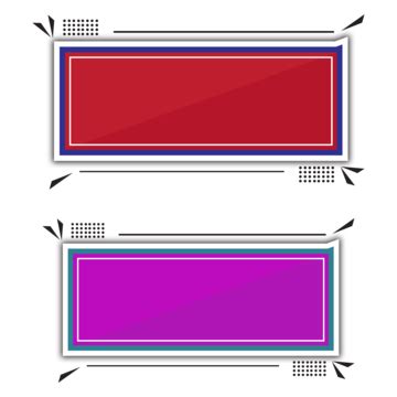 Banner Header Design Vector Art PNG Ppt Text Box Header Vector Frame Banner Design Book Flyer