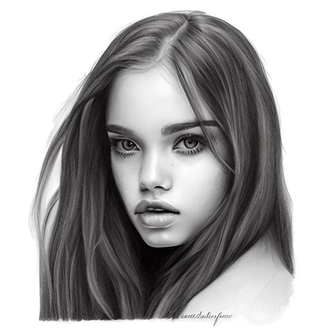 Girl Sketch · Creative Fabrica