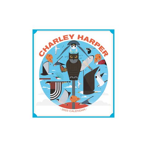 Charley Harper Wall Calendar 2023 Printable Word Searches