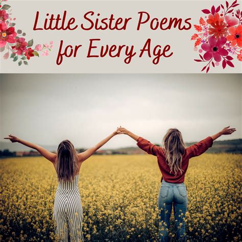 18 Little Sister Poems For Every Age Aestheticpoems