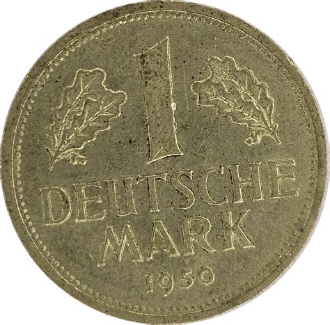 1950 Germany 1 Duetsche Mark