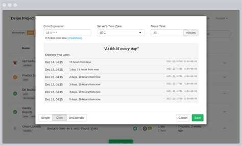 Cron Job Monitoring Healthchecks Io