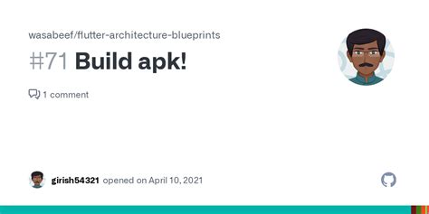 Build Apk Issue Wasabeef Flutter Architecture Blueprints GitHub