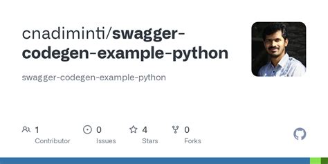 Github Cnadiminti Swagger Codegen Example Python Swagger Codegen Example Python