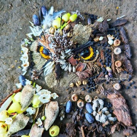 This Artist Works In Nature And Uses Only The Materials Available To