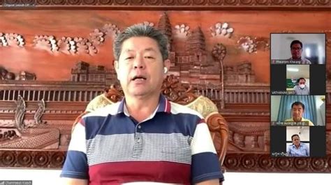 ឯកឧត្តម គួច ចំរើន ដឹកនាំកិច្ចប្រជុំពិភាក្សាសេចក្តីសម្រេច