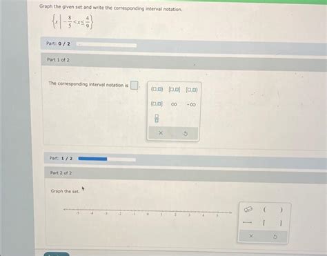 Solved Graph The Given Set And Write The Corresponding Chegg
