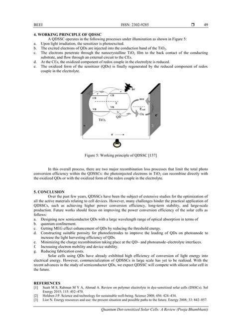 Quantum Dot Sensitized Solar Cells A Review Pdf