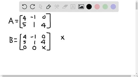 Solvedgiven A Square Matrix A Write A Single Line Matlab Command