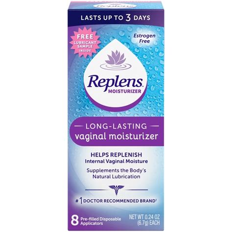 Buy Replens Vaginal Moisturizer With Pre Filled Applicators 8 Pack