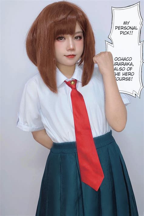 Uraraka Ochako Cosplay By Xíu Đôrêmon