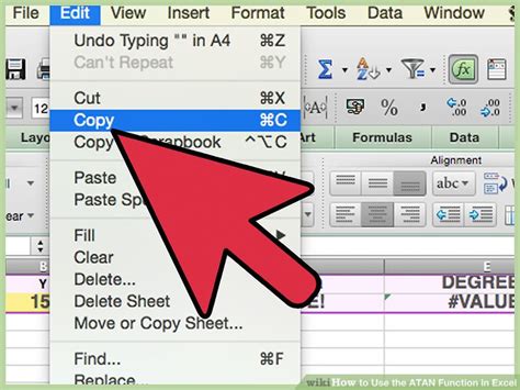 How To Use The Atan Function In Excel With Pictures Wikihow
