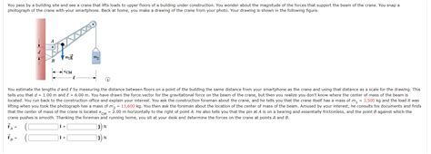 Solved Crane Pushes Is Smooth Thanking The Foreman And