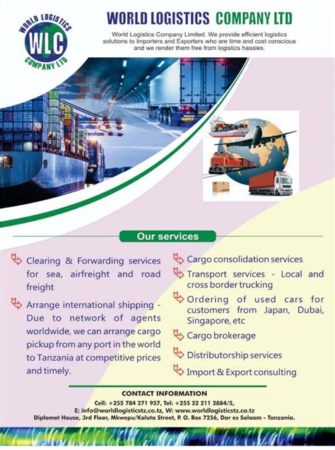 Freight Forwarding Sokoni Advertiser Clearing And Forwarding