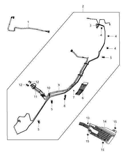 Fuel Line 2013 Jeep Grand Cherokee