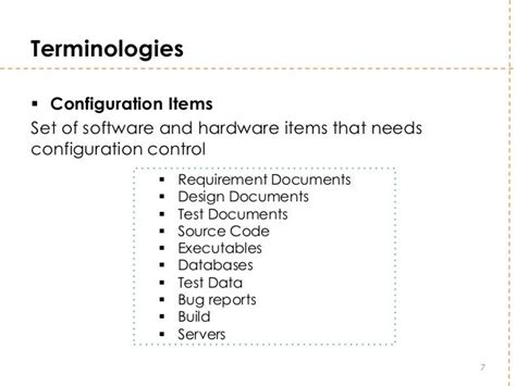 software configuration management