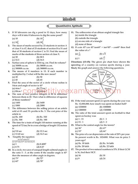 Rrb Ntpc Mock Test 2 Pdf