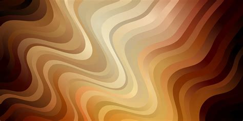 Dark Orange Vector Pattern With Wry Lines 2897277 Vector Art At Vecteezy