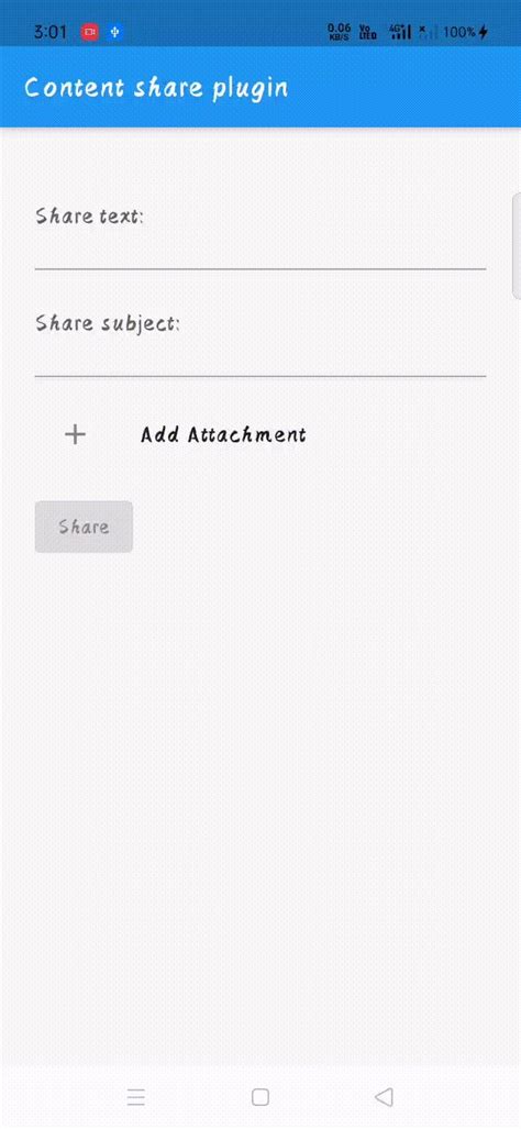 implementation of content sharing in flutter apps r flutterdev