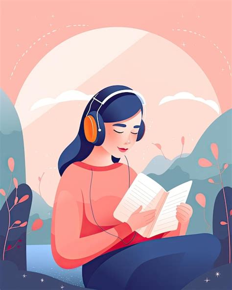 Premium Ai Image Flat Vector Illustration Of A Female Character