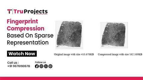 Fingerprint Compression Based On Sparse Representation Top Artifical