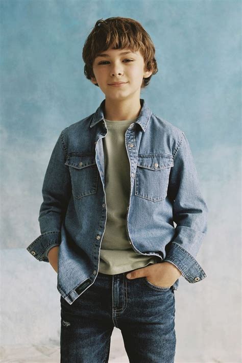 Denim Shirt 1199€ Boys Denim Shirt Denim Shirt Style Denim