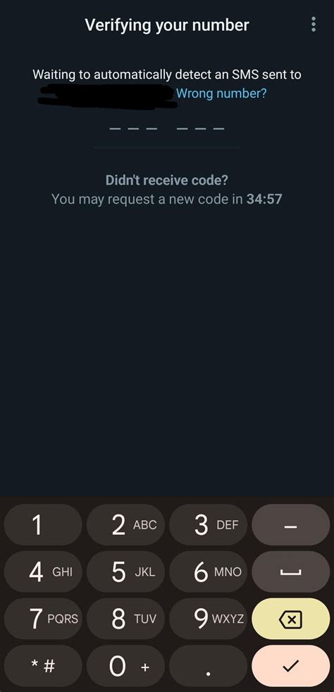 Im Unable To Recieve Verification Code Rwhatsapp