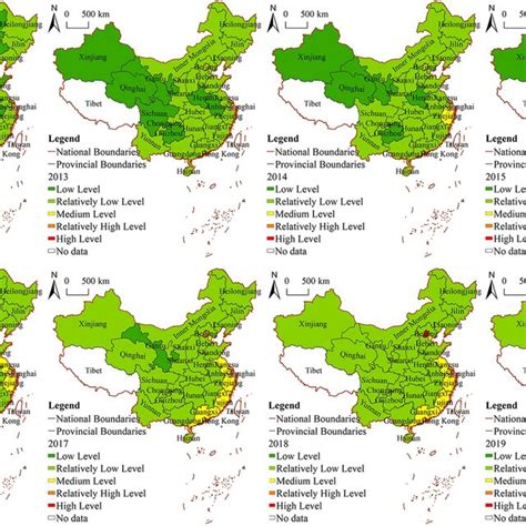 Spatiotemporal Evolution Of Chinas Comprehensive Development Level Of Download Scientific