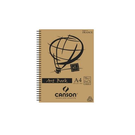 Kts สมุดสเก็ตซ์ Canson Art Book ขนาด A4 หนา 90 แกรม บรรจุ30 แผ่น 0787 004 Shopee Thailand