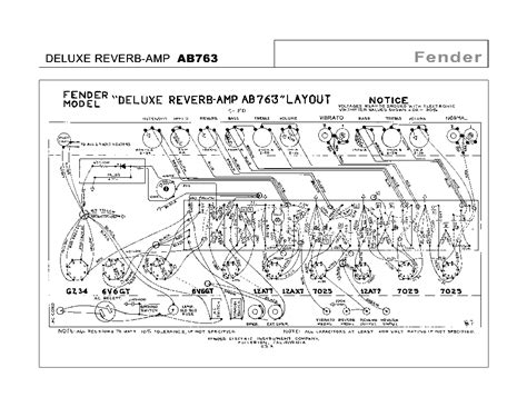 DELUXE REVERB AB763 SCH Service Manual download, schematics, eeprom ...