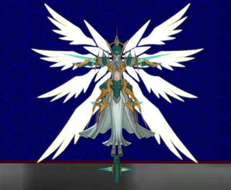 Model Dl Ophanimon X By Wolfblade On Deviantart