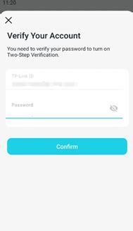 How To Turn On Two Factor Authentication FA In Tether APP TP Link Australia