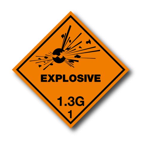 Explosive 13g Labels Labels Online