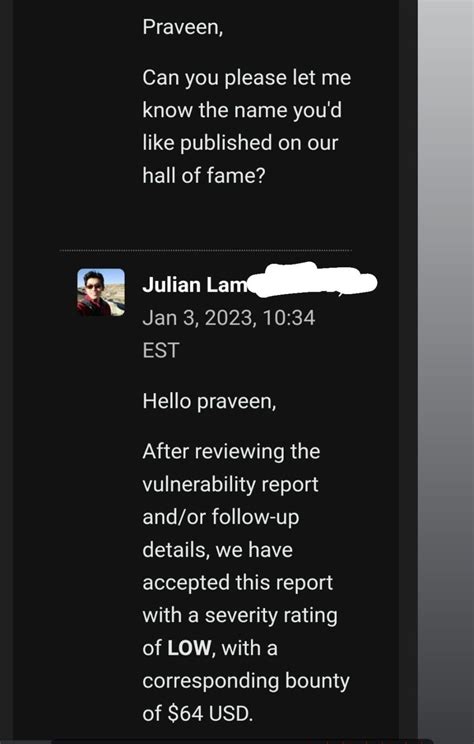 Praveen Raj On Linkedin Connections Bounty Ethicalhacking Hacking Bugbounty Bughunting