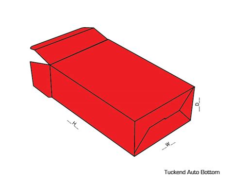 Tuckend Auto Bottom Apex Custom Packaging
