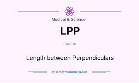 Lpp Length Between Perpendiculars In Medical And Science By