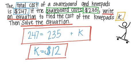 Question Video Writing And Solving Linear Equations Nagwa