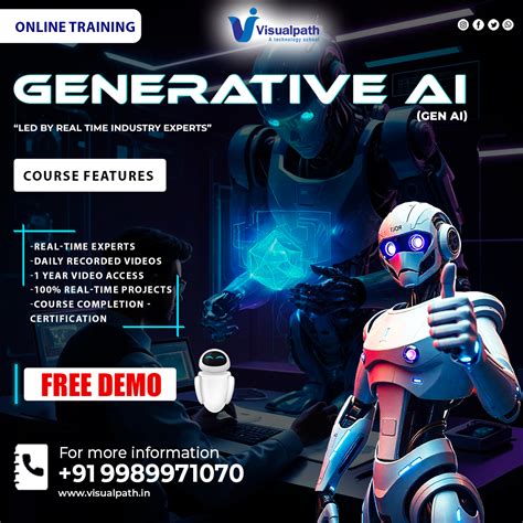 Visualpath 🌟 Unlock The Future With Visualpaths Generative Ai Training 🌍 🚀 Why Choose