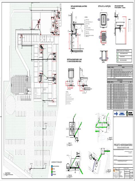 12 Projeto De Hidrossanitario Compactado Pdf Materiais De