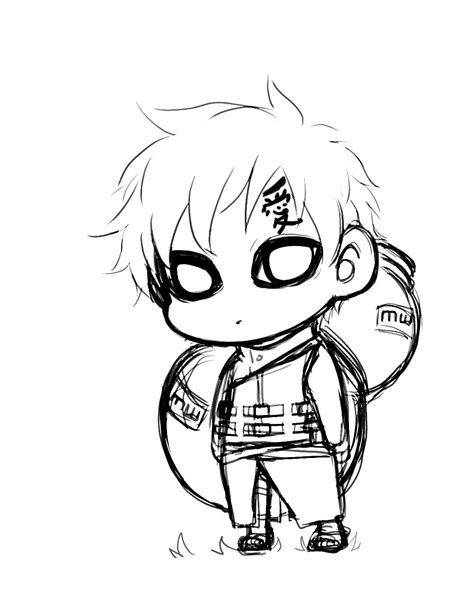 Dibujos De Gaara Para Colorear 45 Mejores Páginas Para Colorear